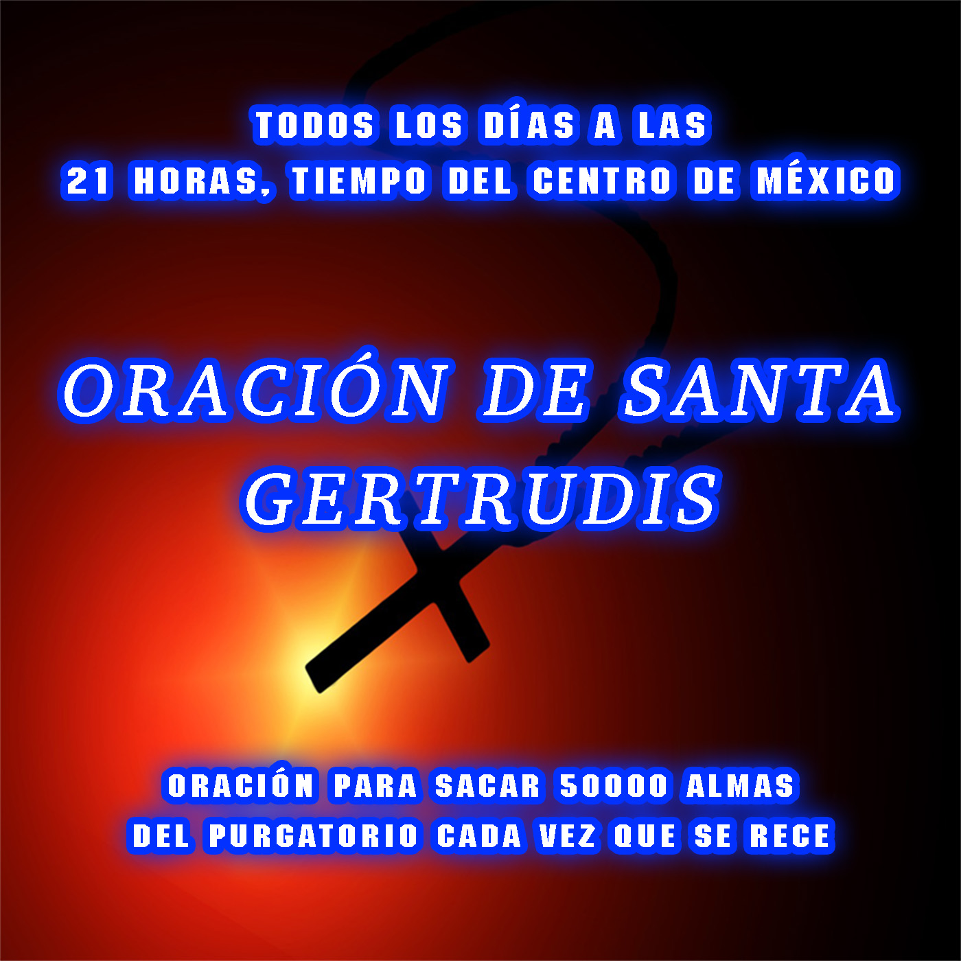 Oración de Santa Gertrudis para sacar mil almas del purgatorio ... Oración de Santa Gertrudis para sacar mil almas del purgatorio ...