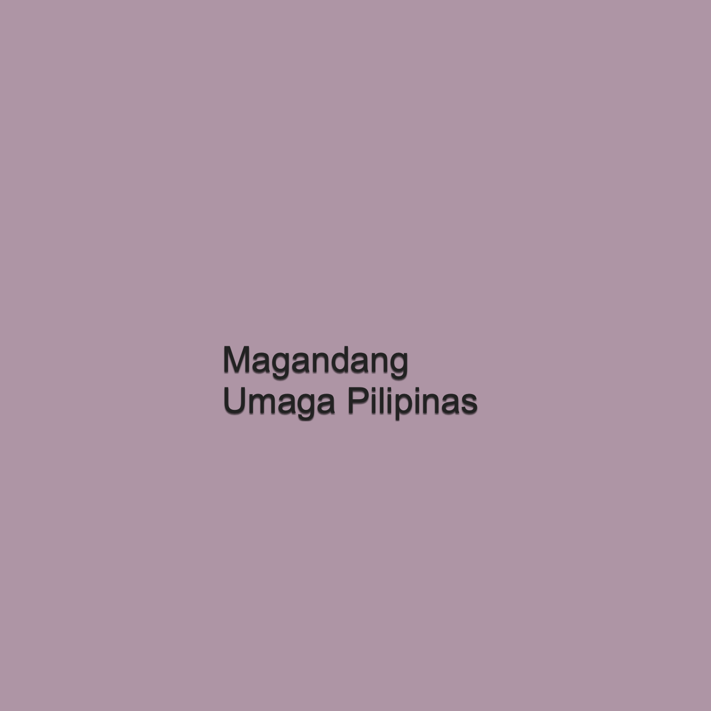 Listen to MAGANDANG UMAGA PILIPINAS | Zeno.FM