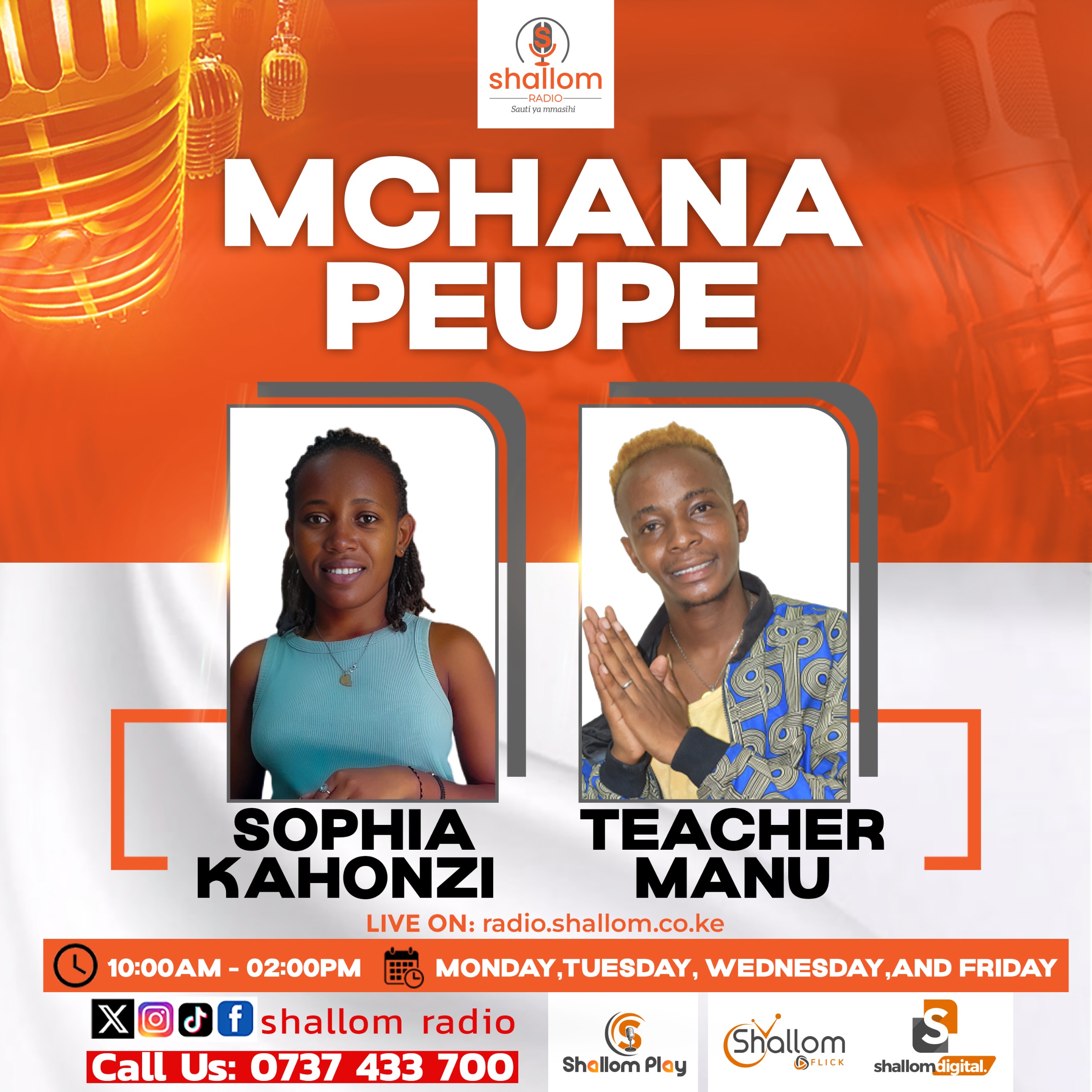 Listen to Mchana Peupe | Zeno.FM